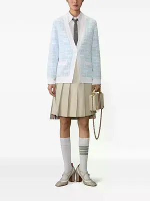 Thom Browne Tuck Stitch Elongated Cardigan