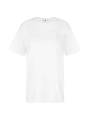 Elisabetta Franchi Jersey T-shirt With Embossed Logo