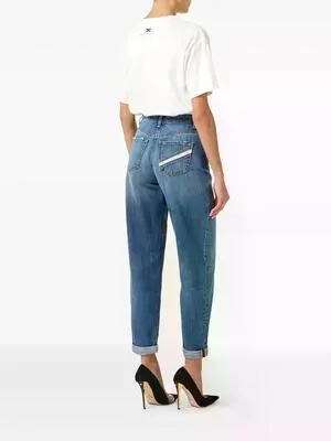 Elisabetta Franchi Jersey T-shirt With Embossed Logo