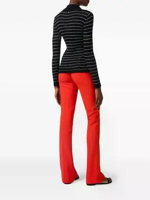 Elisabetta Franchi Raw-edge Stitching Trousers