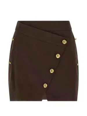 Elisabetta Franchi Button Detailed Skirts