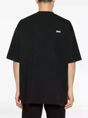 Vetements Lettering-print T-shirt - Black