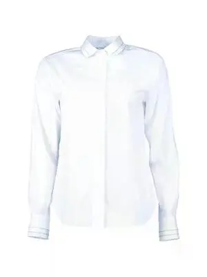 Peserico Pleated Long-sleeve Shirt