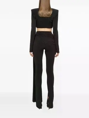 NISSA Rhinestone-embellished Trousers