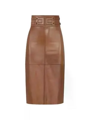 Elisabetta Franchi Leather Skirts