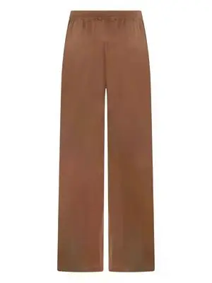 Fabiana Filippi Elasticated Wide Leg Trousers - Brown