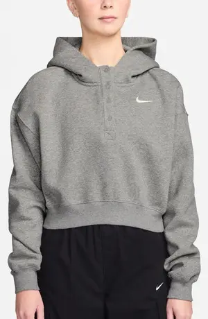 Women's Nike Cropped Fleece Sweatshirts