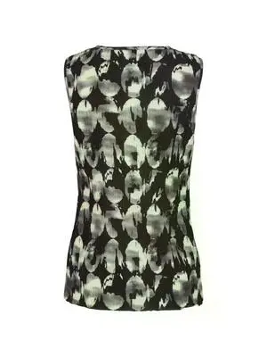 Henrik Vibskov Plissé Printed Top - Black