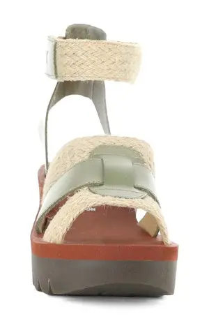 Fly London Yory Ankle Strap Platform Sandal - Smog