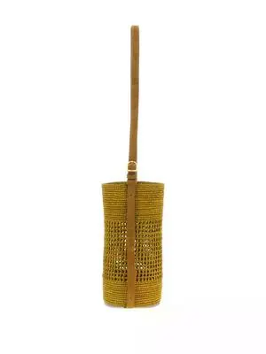 Khaite Woven Raffia Bucket Bag
