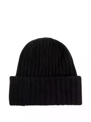 GANNI Logo-embroidered Beanie