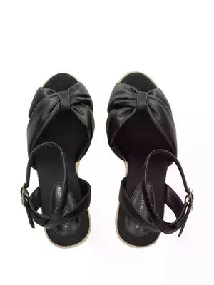 Tommy Hilfiger Knot-detail Wedge Sandals