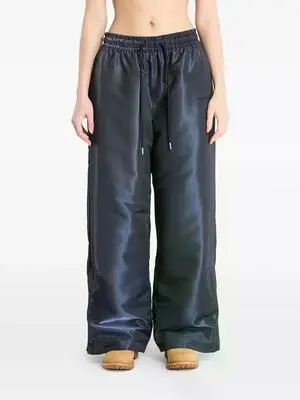 JORDAN Drawstring-waist Track Pants - Black
