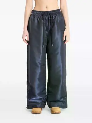 JORDAN Drawstring-waist Track Pants - Black