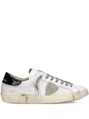Philippe Model Triangle-patch Sneakers - White