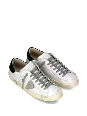 Philippe Model Triangle-patch Sneakers - White