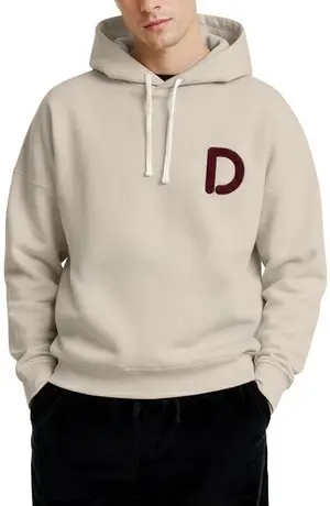D.RT Lock Oversize Cotton Hoodie