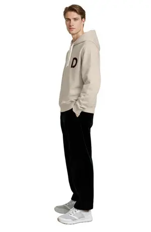 D.RT Lock Oversize Cotton Hoodie