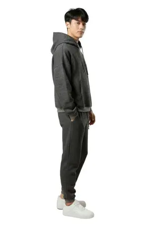 D.RT Oversized Textured Cotton Interlock Hoodie