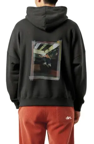 D.RT Oversize Cotton Hoodie With Graphic