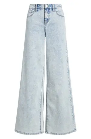 1822 Denim High-rise Wide Leg Jeans