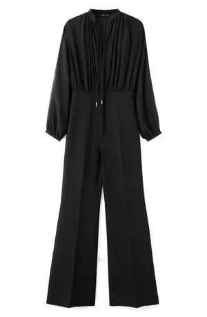 Mango Long Sleeve Jumpsuit