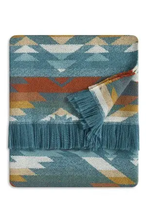 Pendleton Summerland Jacquard Throw Blanket - Blue Multi