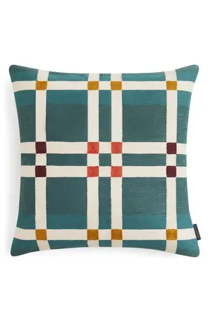 Pendleton Balsa Four Square Cotton Accent Pillow - Balsam Green