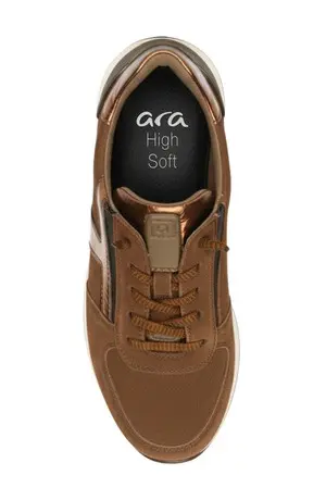 ARA Surrey Low Top Sneaker - Mocca