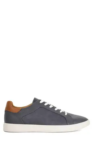 Dune London Traces Low-top Sneaker - Navy