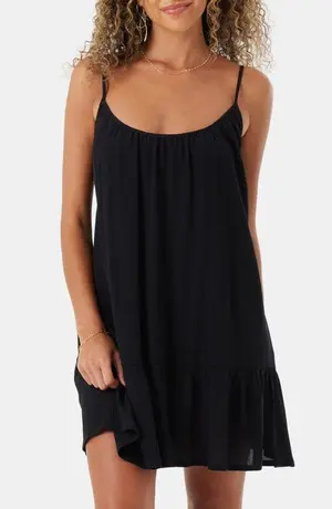 Roxy Summer Fling Mini Cover-up Sundress - Anthracite