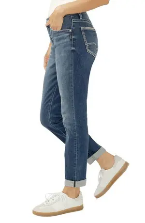 SILVER JEANS CO. Boyfriend Ankle Straight Leg Jeans