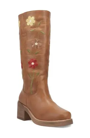 Dingo Embroidered Boots For Women