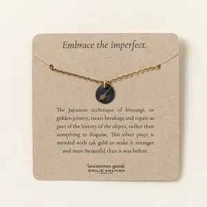 UNCOMMON GOODS Kintsugi Pendant Necklace