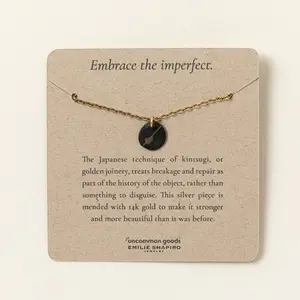 UNCOMMON GOODS Kintsugi Pendant Necklace