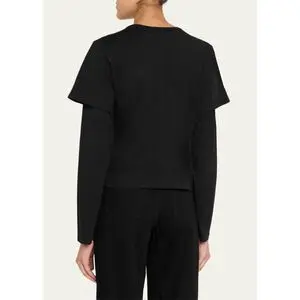 Still Here 2tee Layered Long-sleeve T-shirt