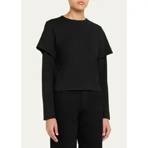 Still Here 2tee Layered Long-sleeve T-shirt