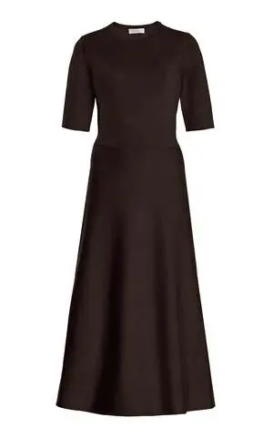 Chocolate Merino Wool Dresses
