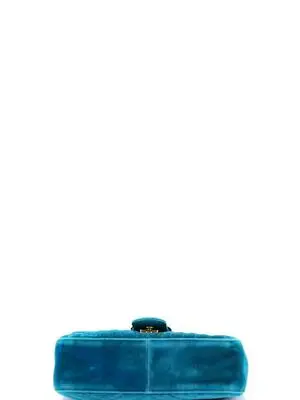 Gucci Gg Marmont Small Shoulder Bag - Blue