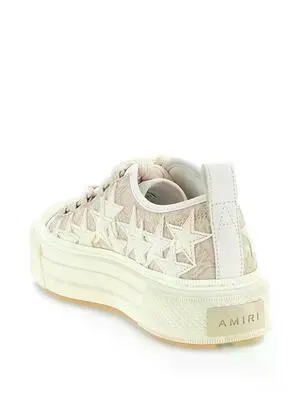 Amiri Monogram Star Court Sneakers - Neutrals