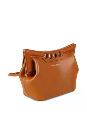 Alexander McQueen Cutout Leather Mini Bag