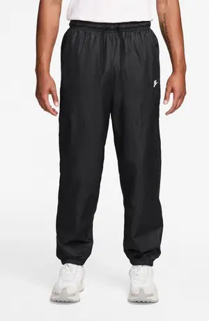 Nike Windrunner Water Repellent Track Pants - Black/white