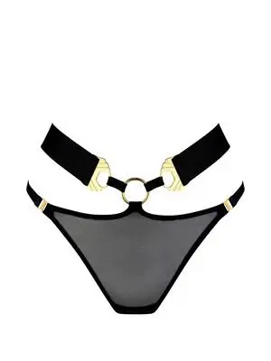 BORDELLE Melusina Ring Detail Brief - Black