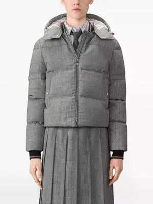 Thom Browne Patterned Hooded Jacket