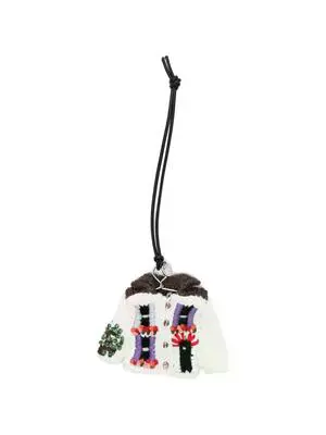 JW Anderson Knitted House Charm Keyring