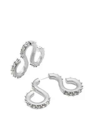 HUGO KREIT Curled-design Earrings