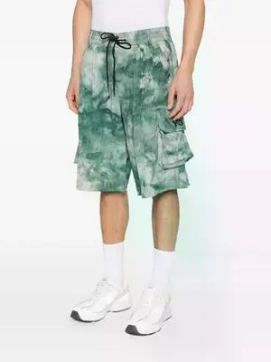 Y3 Cargo-pocket Pleated Shorts
