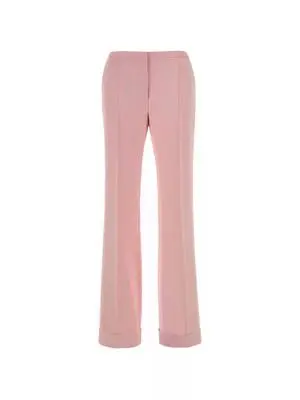 Alberta Ferretti Crepe Trousers