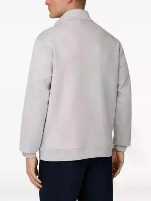 Boggi Milano Half-zip Mock Neck Sweatshirt