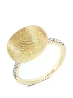 NANIS 18k Yellow Diamond Boule Ring